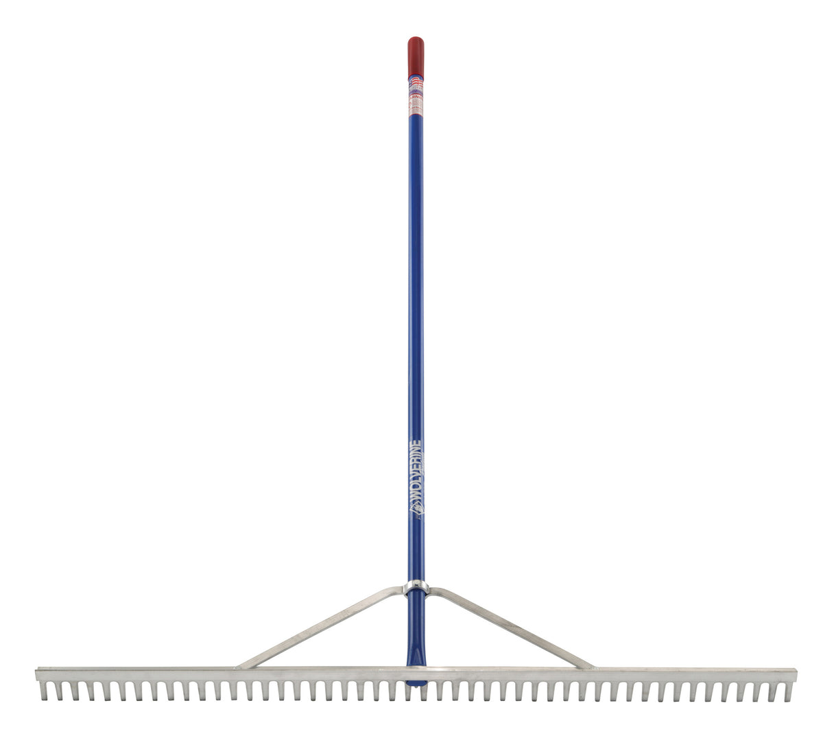 48" Landscape Rake, 66" Aluminum Handle – Daydreamers Brick and ...
